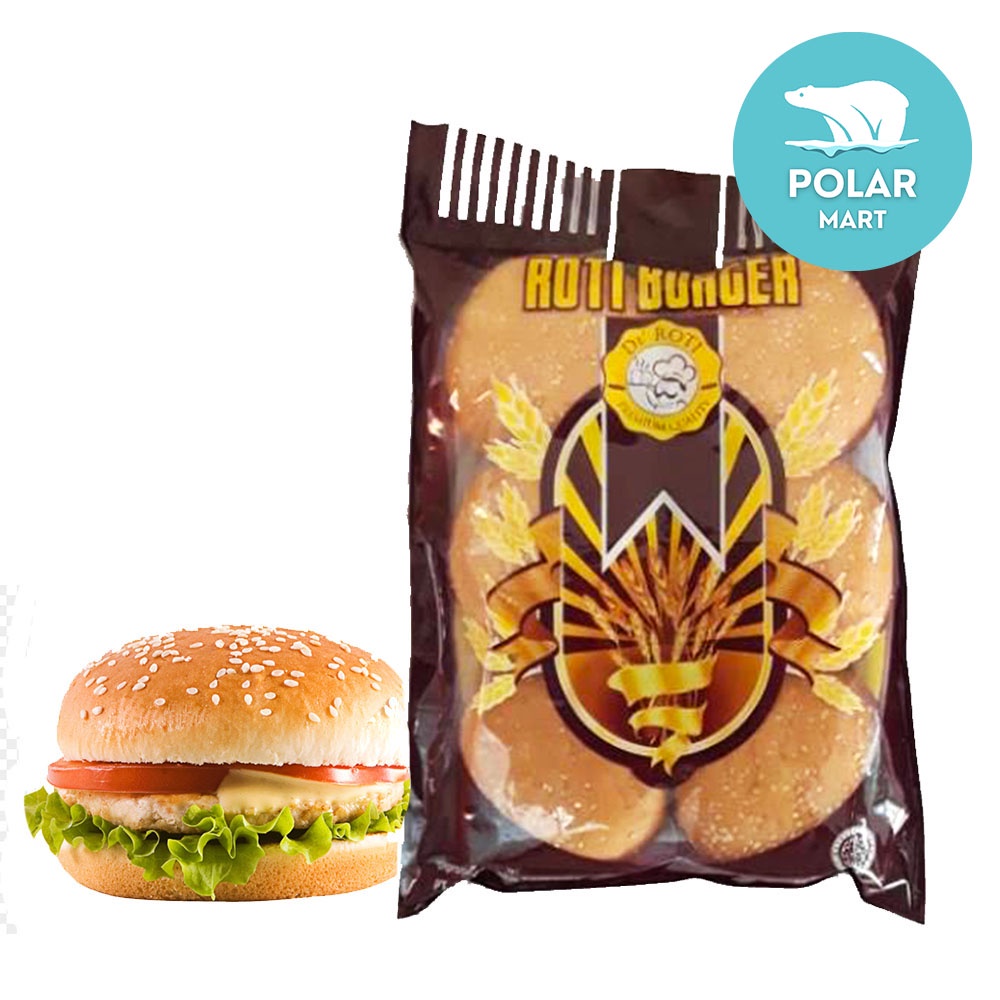 Jual De' Roti Roti Burger Wijen Original 6 Pcs (FROZEN FOOD BANDUNG ...
