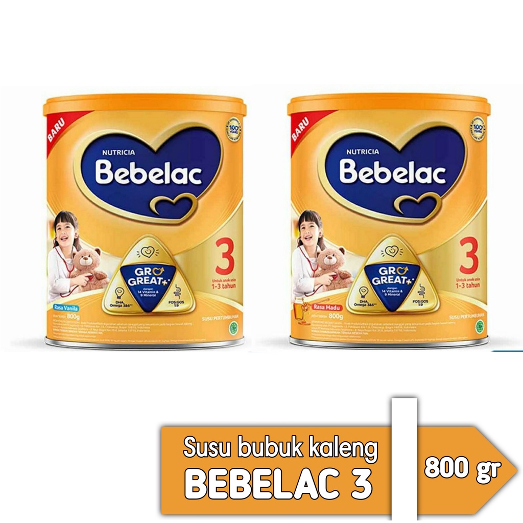 Jual Bebelac 3 kaleng 800 Gr | Shopee Indonesia