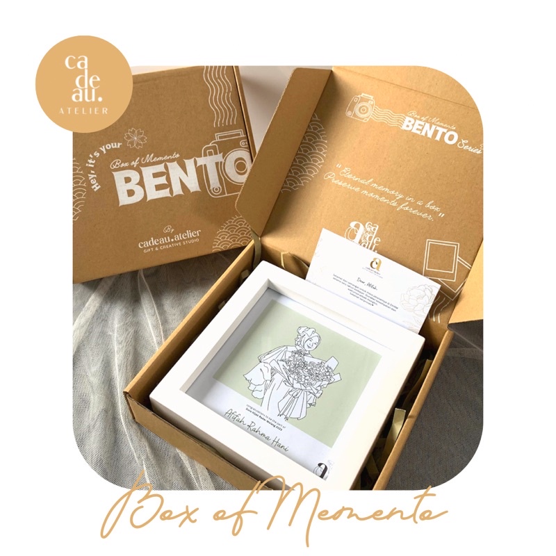 Jual CADEAU.ATELIER | BENTO - Box of Memento | Premium Custom ...