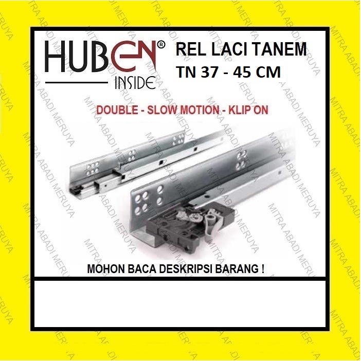 Jual Rel Laci Tandem HUBEN 45 cm Rel Tandem HUBEN TD-27 Klip-ON ...