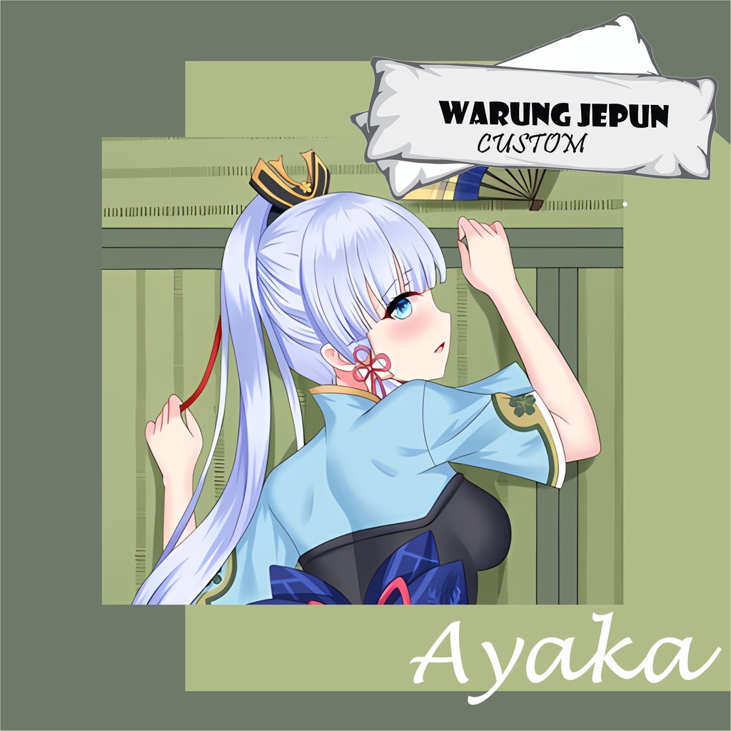Jual Dakimakura Kamisato Ayaka Genshin Impact (Part 2) | Shopee Indonesia