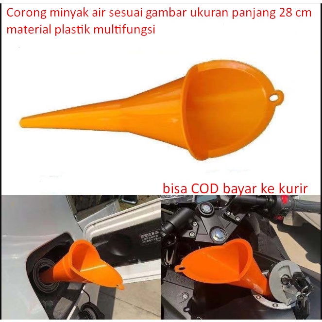 Jual Corong minyak air sesuai gambar ukuran panjang 28 cm material ...