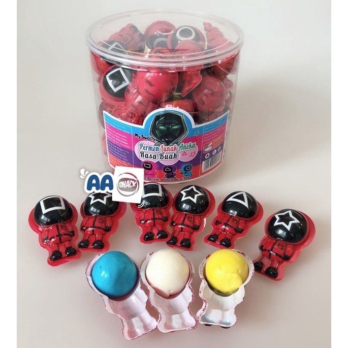 Jual PERMEN LUNAK SQUID GAME ISI 40 X 10 GR | Shopee Indonesia