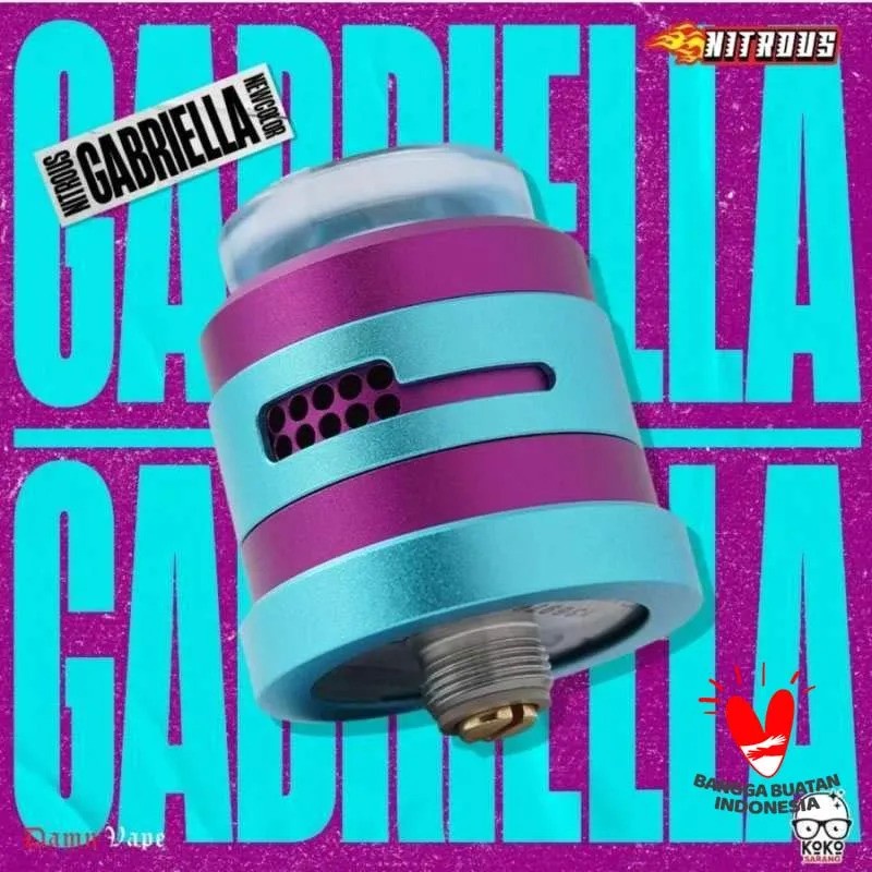 Jual NITROUS ISABELLA NITROUS RDA DUAL CAP ONLY ISABELA AUTHENTIC ...