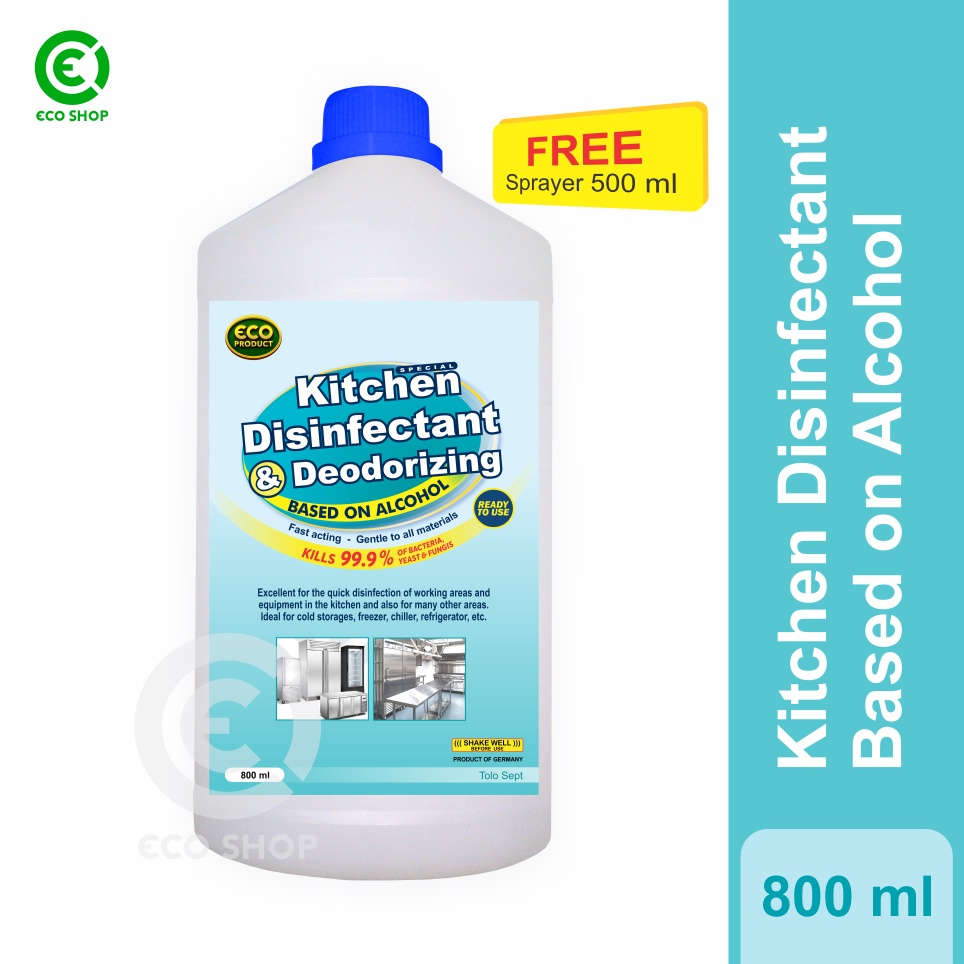 Jual Kitchen Disinfectant & Deodorizing - Based on Alcohol | Shopee ...