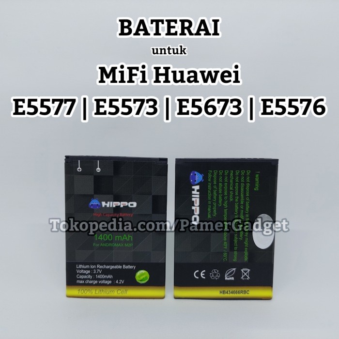 Jual Baterai Hippo Bolt E5577 E5573 E5673 E5576 Battery Slim Max 2 ...