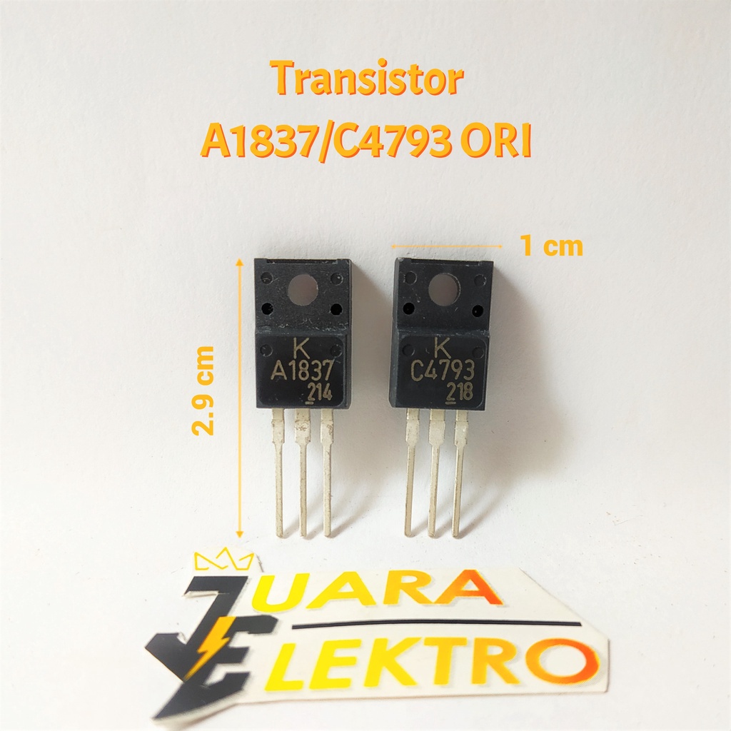 Jual Transistor A1837/C4793 ORI | (TR) Transistor A 1837 C 4793 ...