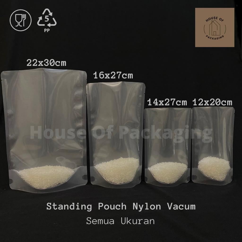 Jual [100 Lembar] Standing Pouch Nylon Vacum | Shopee Indonesia