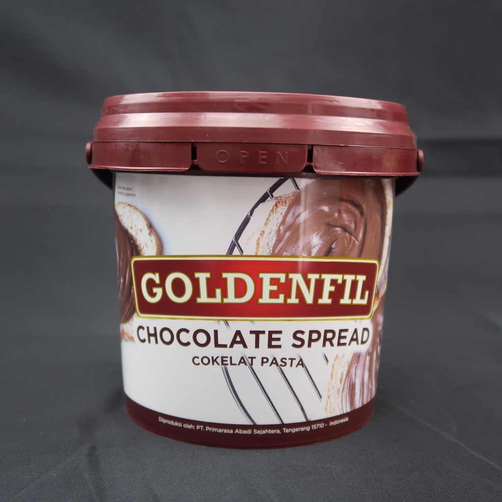 Jual Goldenfil Dark Chocolate Spread 1 Kg / Selai Coklat All Varian ...