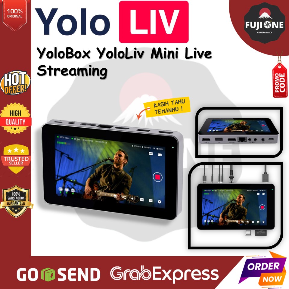 Jual YoloBox YoloLiv Mini Live Streaming | Shopee Indonesia