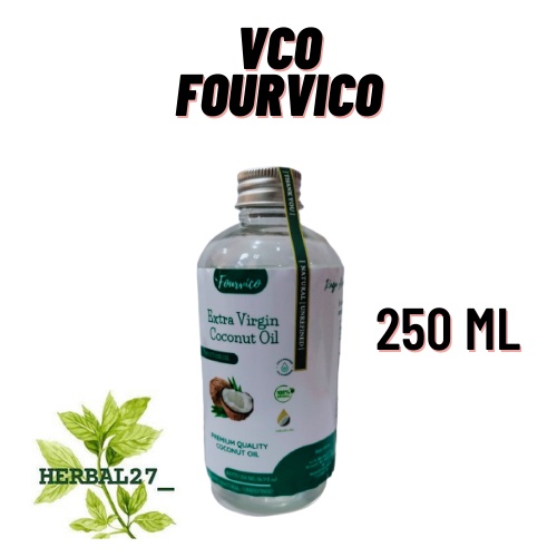 Jual Vco | Virgin Coconut Oil 250ML fourvico | Minyak Kelapa 100% ...