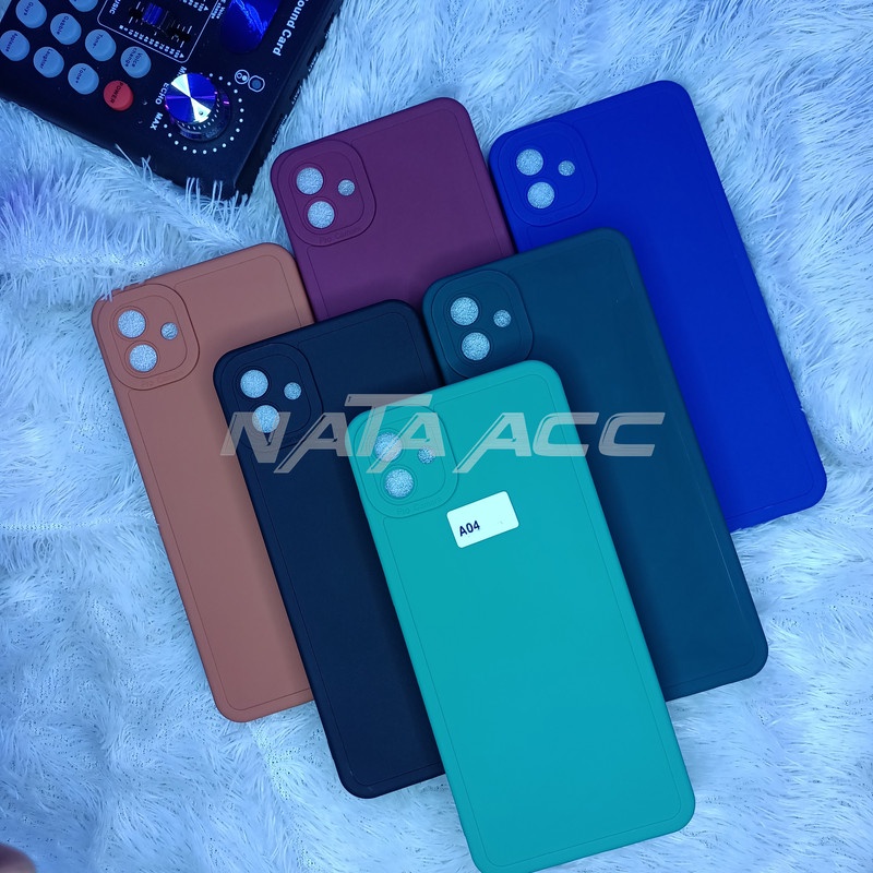 Jual Softcase Pro Camera SAMSUNG A04 Case Macaron Full Color | Shopee ...