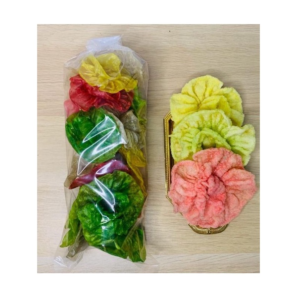 Jual Kerupuk Dapros / Kerupuk Kembang Rose Mentah | Shopee Indonesia