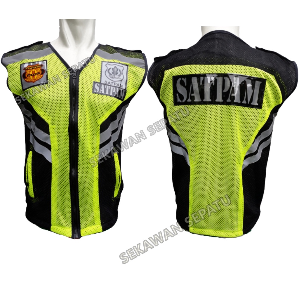 Jual SS Rompi Satpam Jala Rompi Security Gada Pratama | Shopee Indonesia