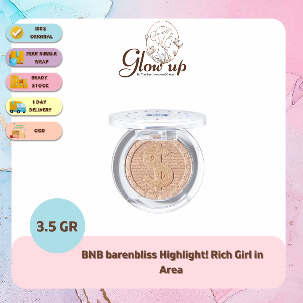 Jual GLOWUP BNB barenbliss Highlight! Rich Girl in Area Kosmetik Korea ...
