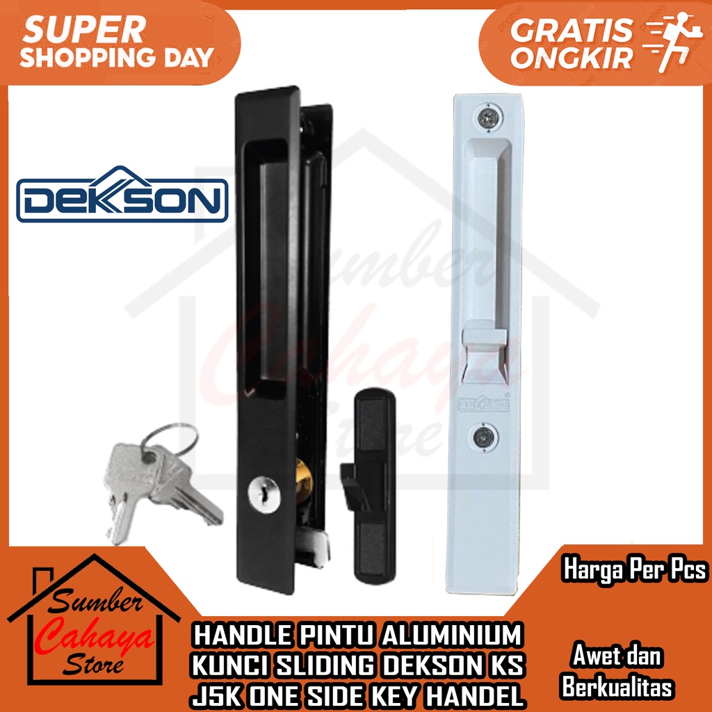 Jual Dekkson KS J5K One Side Key Kunci Sliding Handle Pintu Aluminium ...