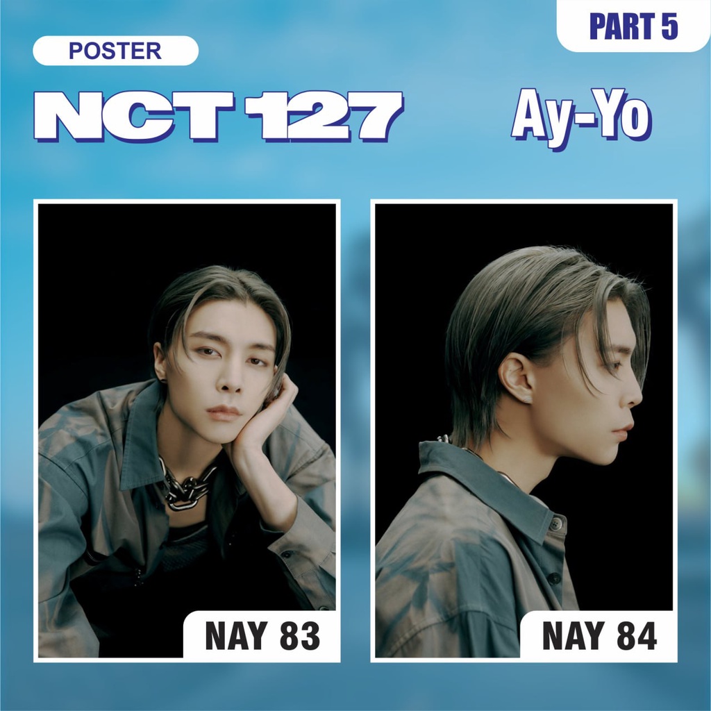 Jual POSTER KPOP NCT 127 AY-YO PART 5 | Shopee Indonesia