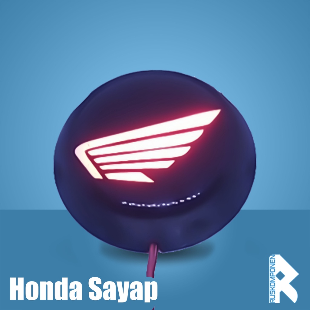 Jual Logo LED Emblem Menyala Lampu Motor LED emblem motor universal ...