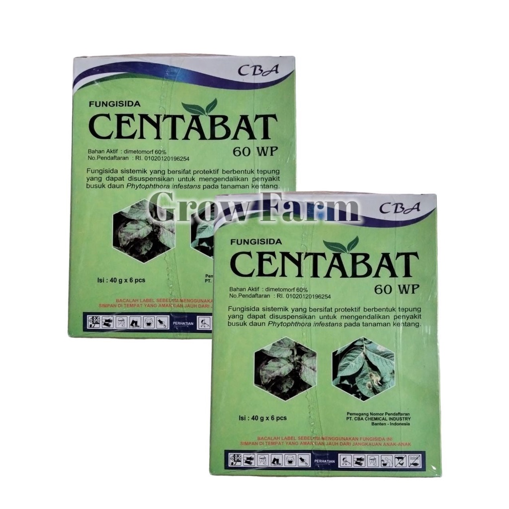 Jual Fungisida CENTABAT 60 WP 40gr/Fungisida sistemik yang bersifat ...