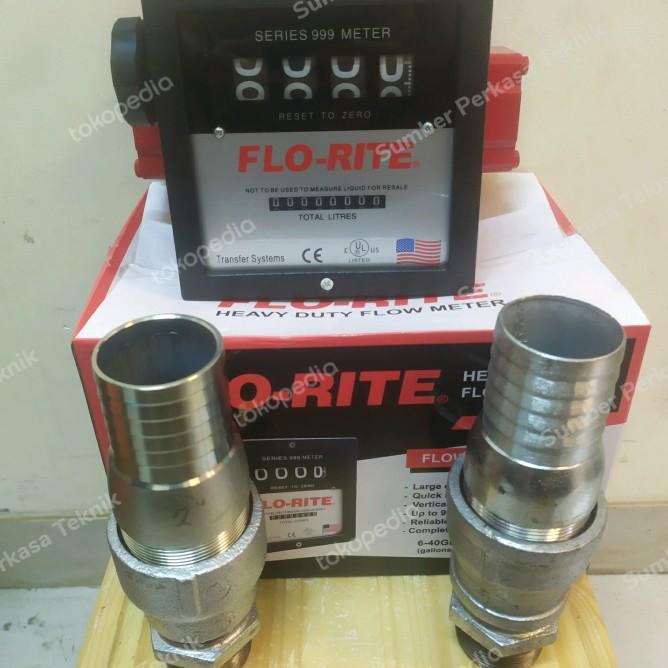 Jual Fuel - Rite 4 Digit / Flow Meter Solar Series 400 Meter Set 2 Inch ...