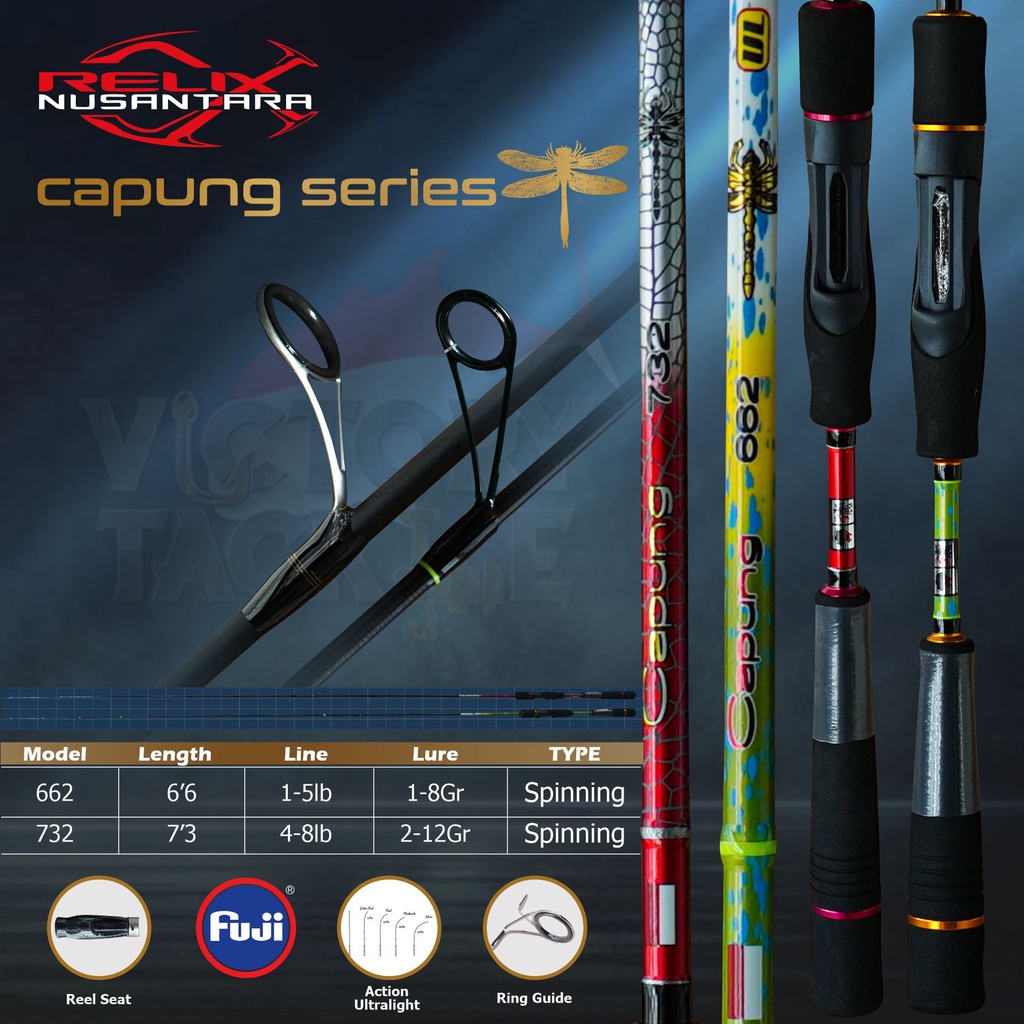 Jual EXTRA BONUS | Joran Pancing RELIX NUSANTARA CAPUNG SERIES | Shopee Indonesia