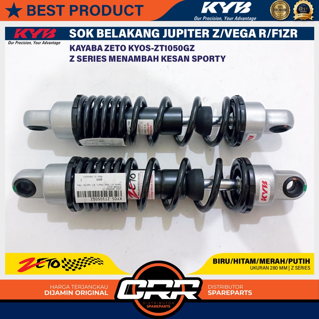 Jual Shockbreaker Kayaba Zeto Jupiter Z Vega F1ZR Bebek Yamaha Sok Belakang Sokbreker Tipe KYOS ...