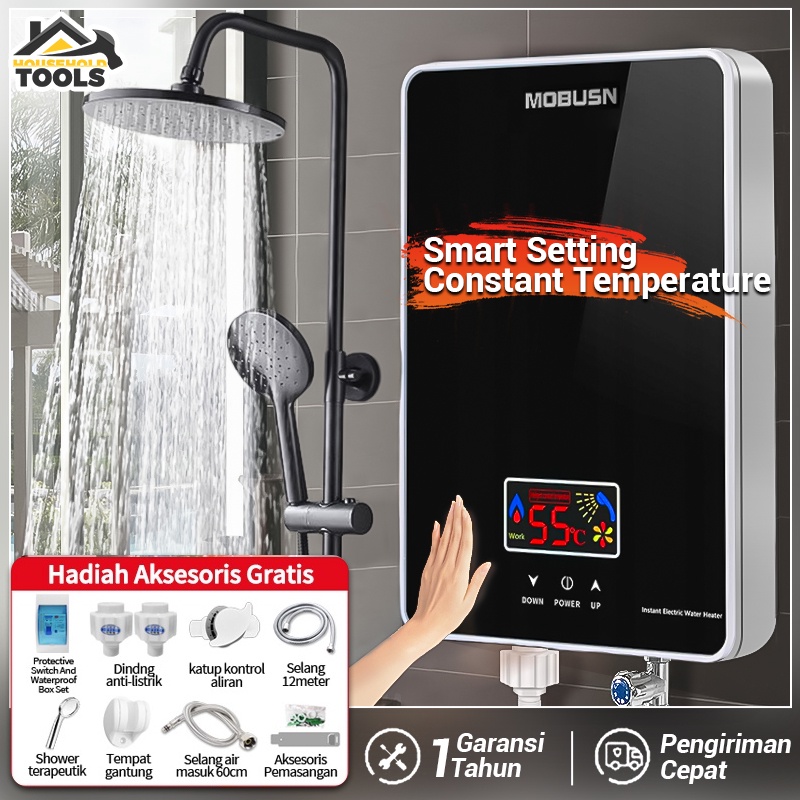 Jual Water heater / pemanas air listrik hemat energi untuk kamar mandi ...