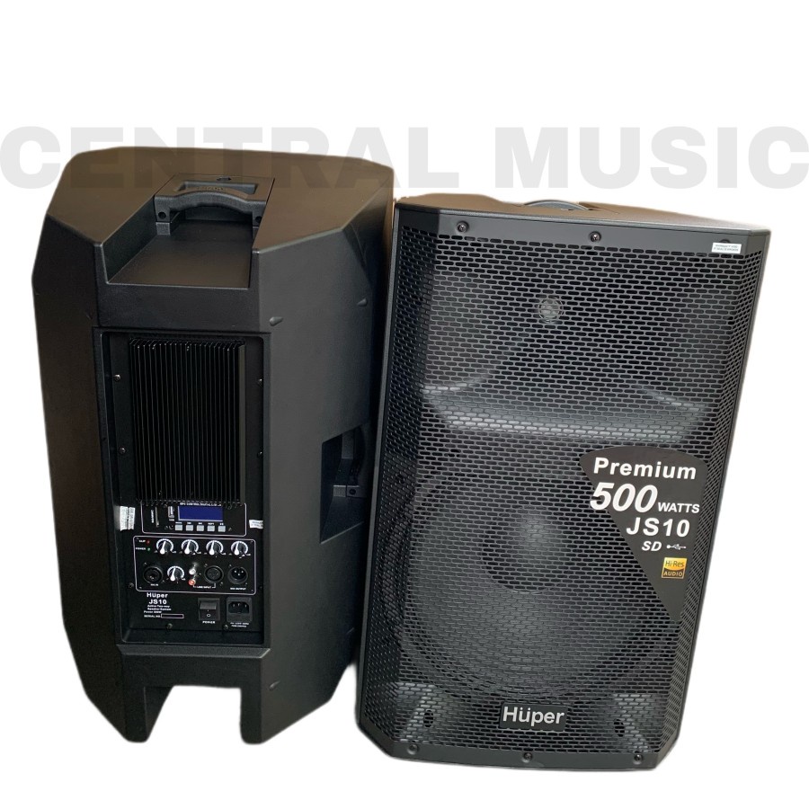 Jual SPEAKER AKTIF + AKTIF 15 INCH HUPER JS 10 FULL GRILL ASLI GARANSI ...