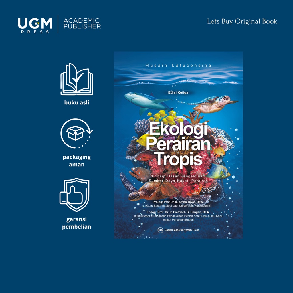 Jual Ekologi Perairan Tropis: Prinsip Dasar Pengelolaan Sumber Daya Hayati Perairan: Edisi Kedua ...