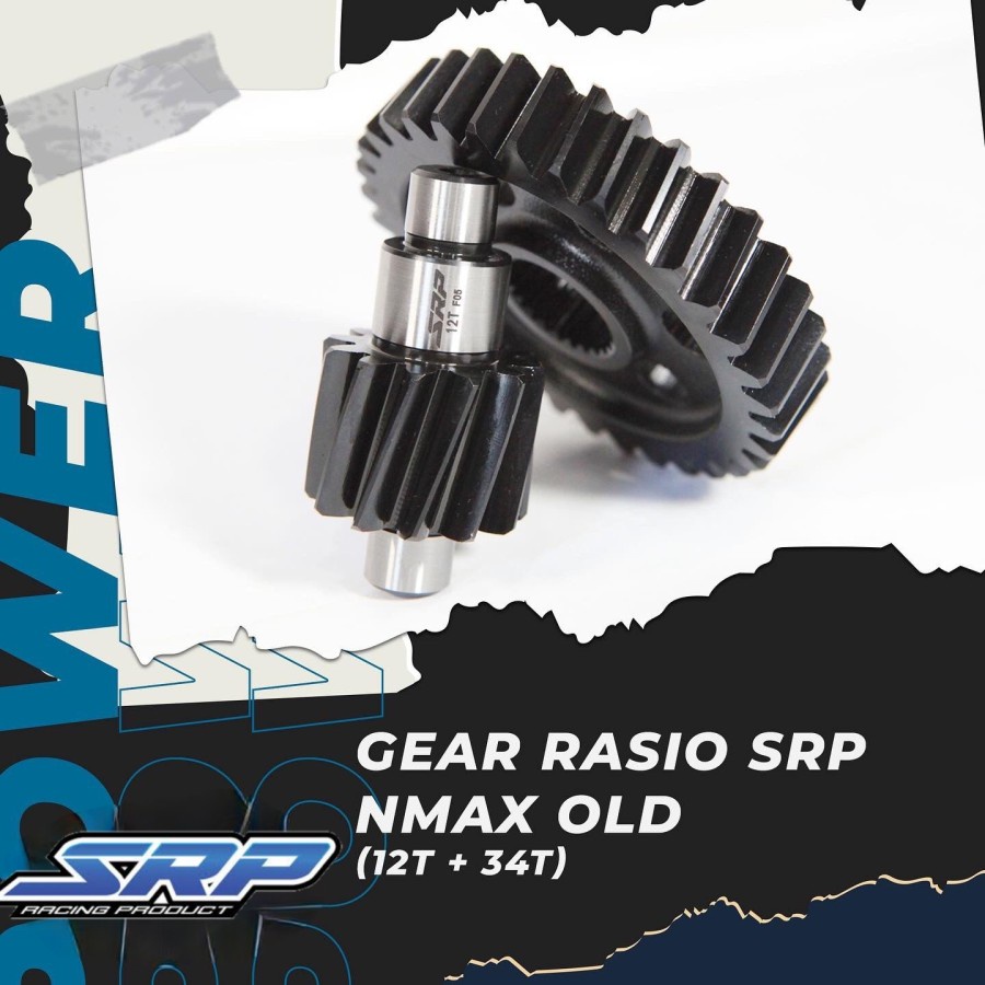 Jual Gear Rasio Nmax - Gir Box Rasio Nmax SRP Racing | Shopee Indonesia