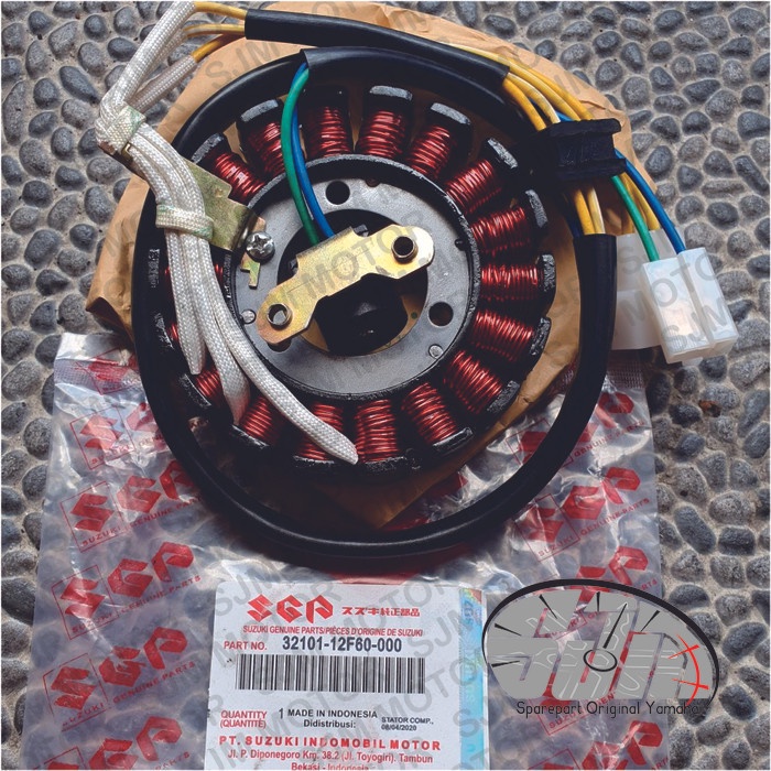 Jual Spul Thunder 125 Spull Stator Assy Sepul Suzuki | Shopee Indonesia