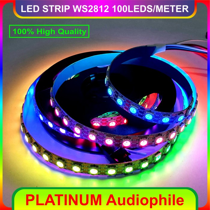 Jual Led Strip Ws2812 100Led / Meter | Shopee Indonesia