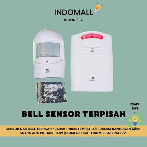 Jual BELL PINTU ANTI MALING / BELL MAGIC / BELL SENSOR /BELL PINTAR ...