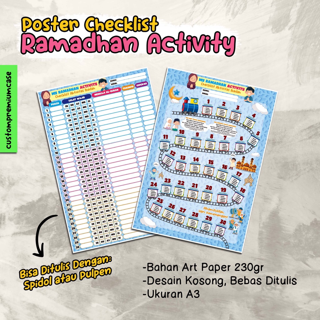 Jual Educational Poster / Edukasi Untuk Anak / Belajar Beribadah ...