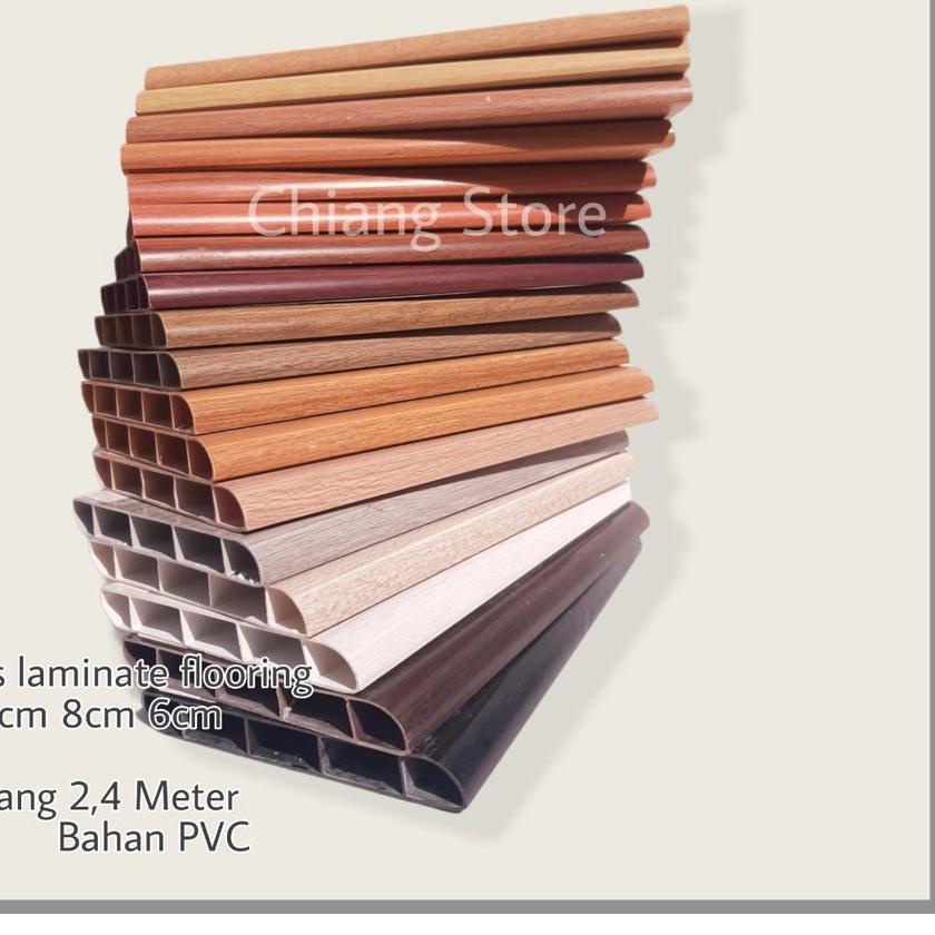 Jual Plin PVC | Plint PVC | List Lantai | Skirting Lantai Flooring | List Dinding | Lis Parkit 2 ...