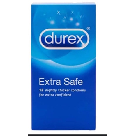Jual Durex Extra Safe 3s, 12s - Kondom Tebal Lebih Aman Pria | Shopee ...