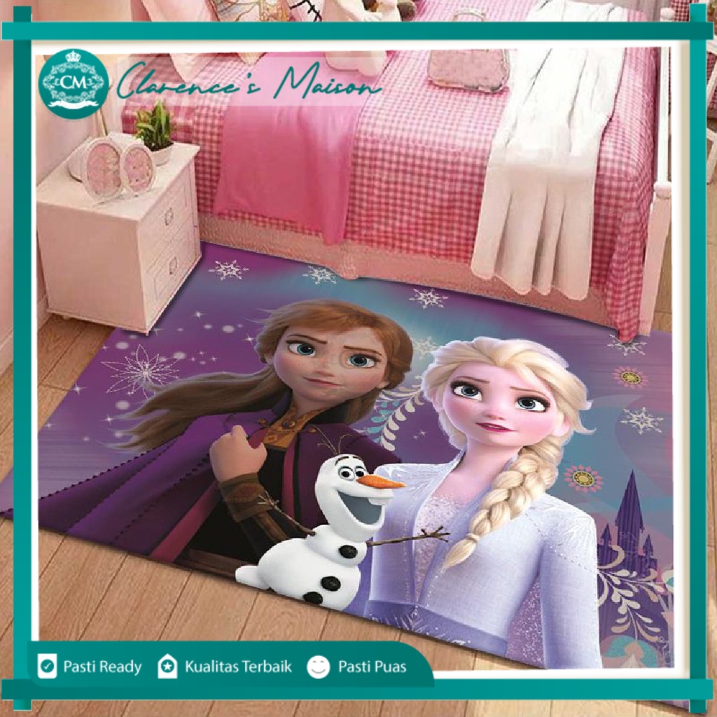 Jual Karpet Anak Karakter Kartun 90x140cm, Karpet Spiderman Anti Slip ...