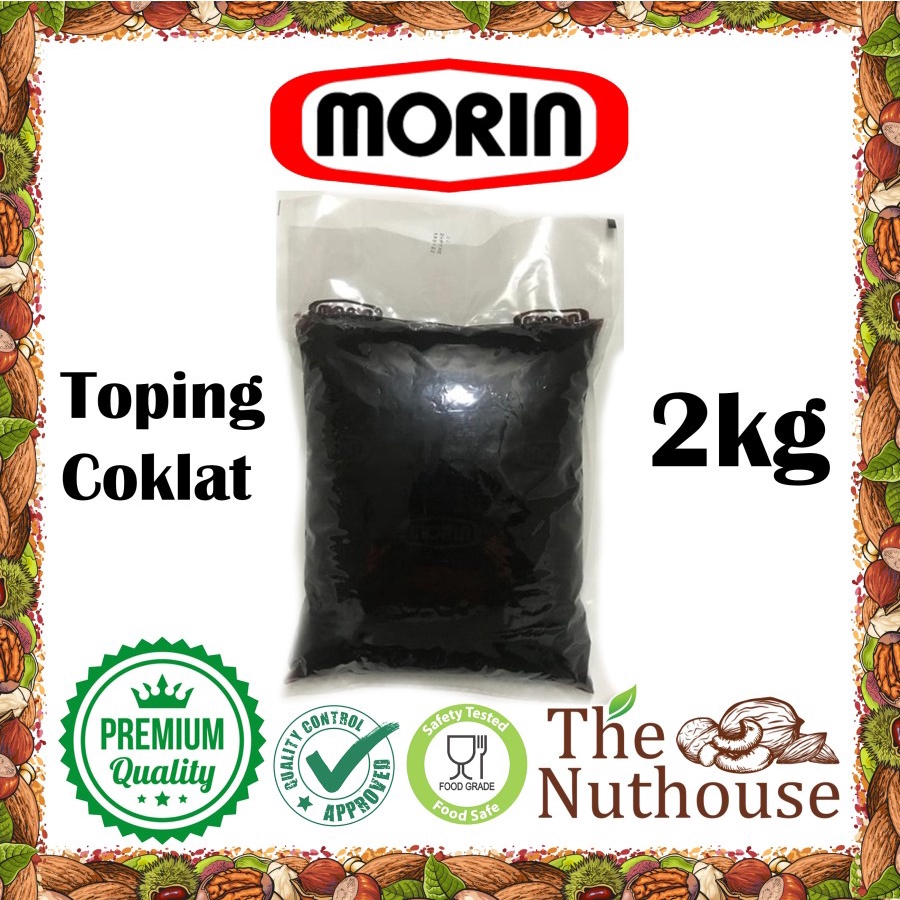Jual 2kg Morin Chocolate Toppings Refill / Topping Coklat [Halal ...