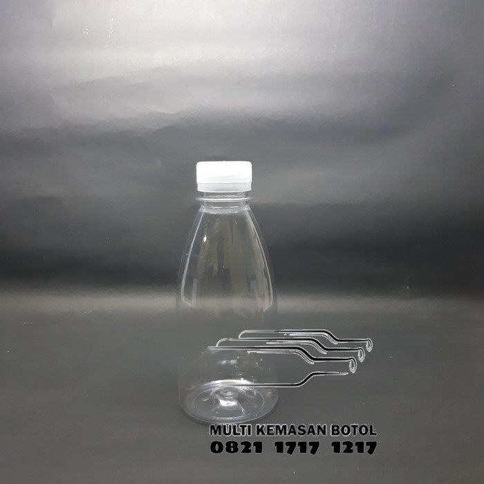 Jual Botol Plastik PET Cantik 300ml / Milky 300 ml - isi 100pcs ...