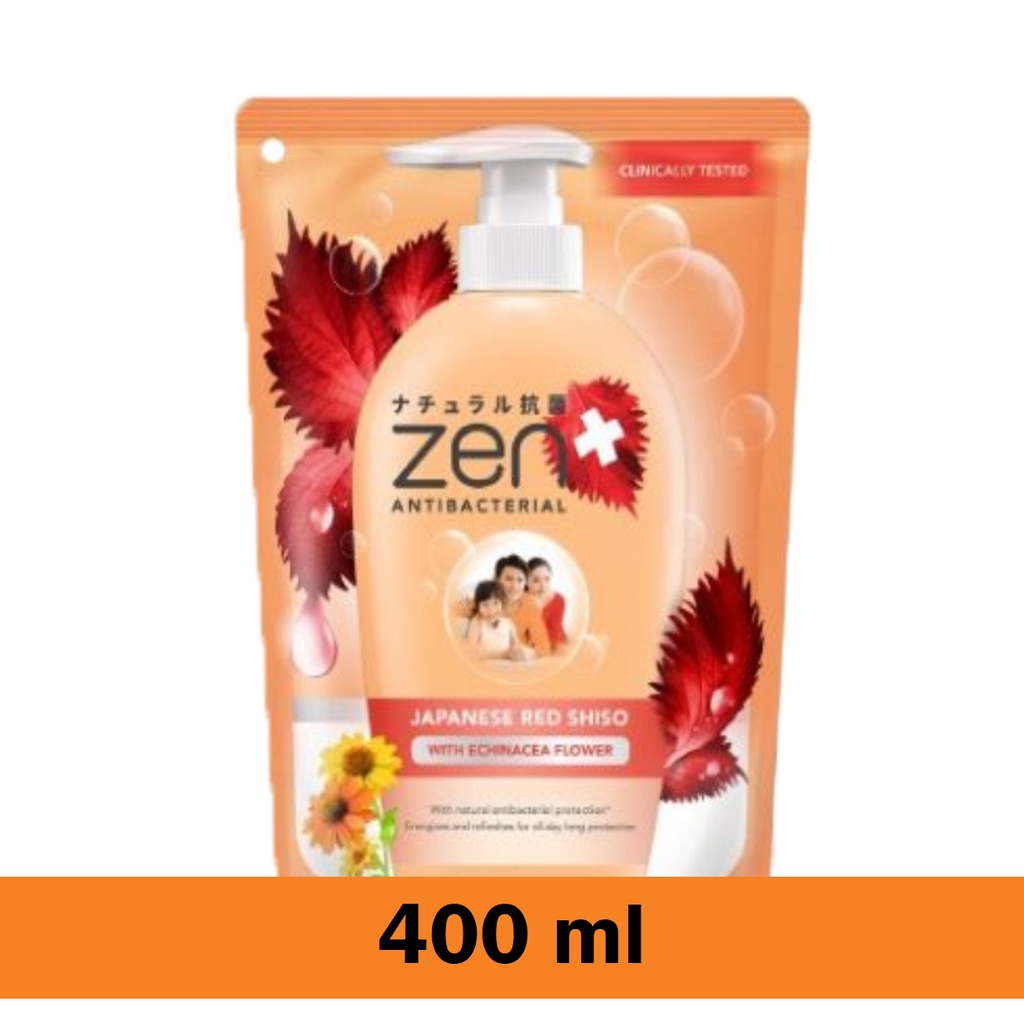 Jual Zen shiso & echinacea flower body wash 400 ml | Shopee Indonesia