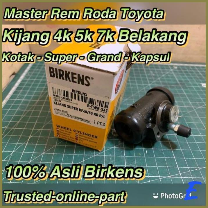 Jual MASTER REM TOYOTA KIJANG 4K 5K 7K 100% ASLI BIRKENS [TRD] | Shopee ...