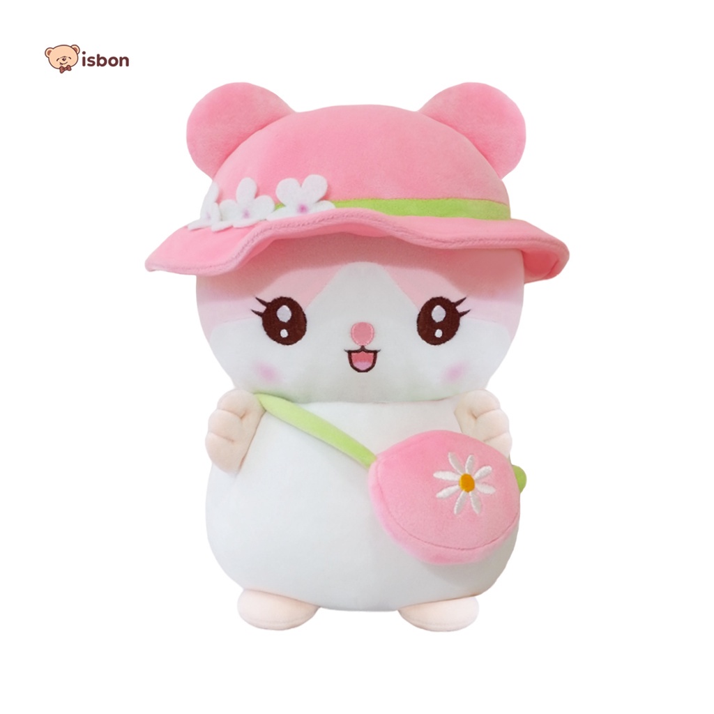 Jual Boneka Hamster Lucu Pakai Topi Mainan Boneka Karakter Animal ...