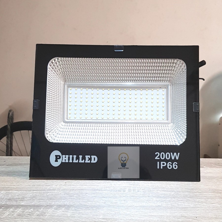 Jual Lampu sorot tembak LED SMD 200w putih outdoor 200watt 200 w 200 watt | Shopee Indonesia