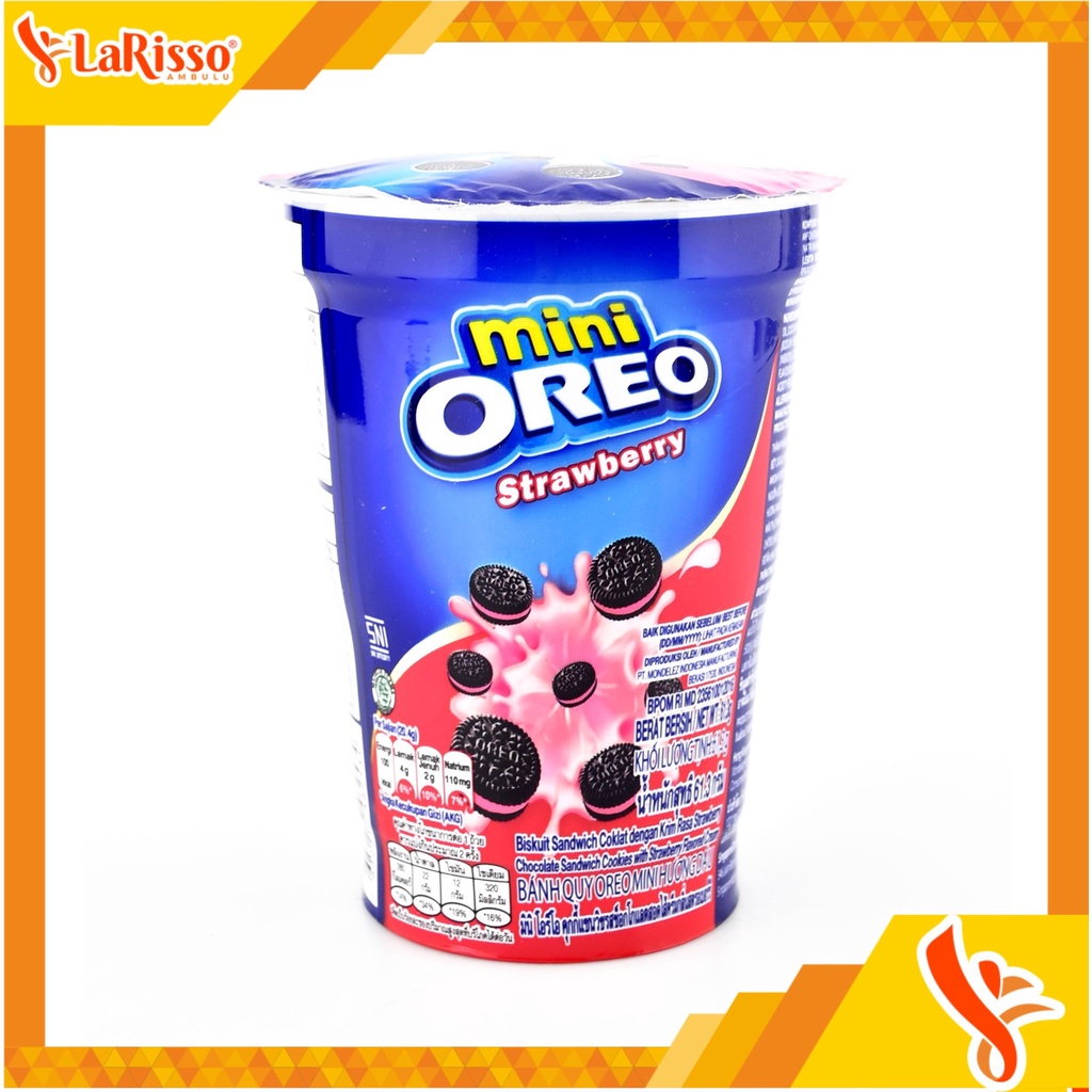 Jual OREO MINI CUP 61.3GR ALL VARIAN | Shopee Indonesia