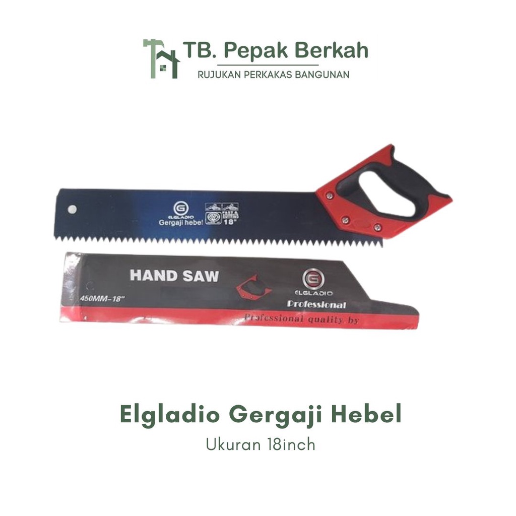 Jual Gergaji Hebel Gergaji Herbel Graji Bata Ringan Elgladio 18 Inch ...