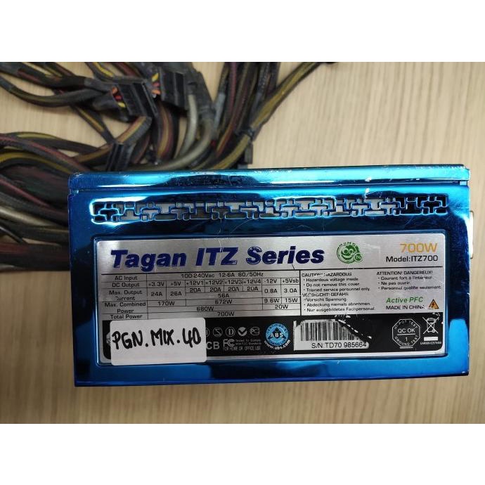 Jual (SNC3) TAGAN POWER SUPPLY ITZ700 700W MIX-40 | Shopee Indonesia