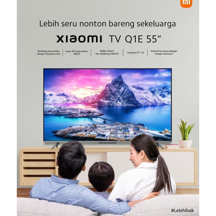 Jual Xiaomi Mi TV Q1E 55 inch SMART TV | Shopee Indonesia