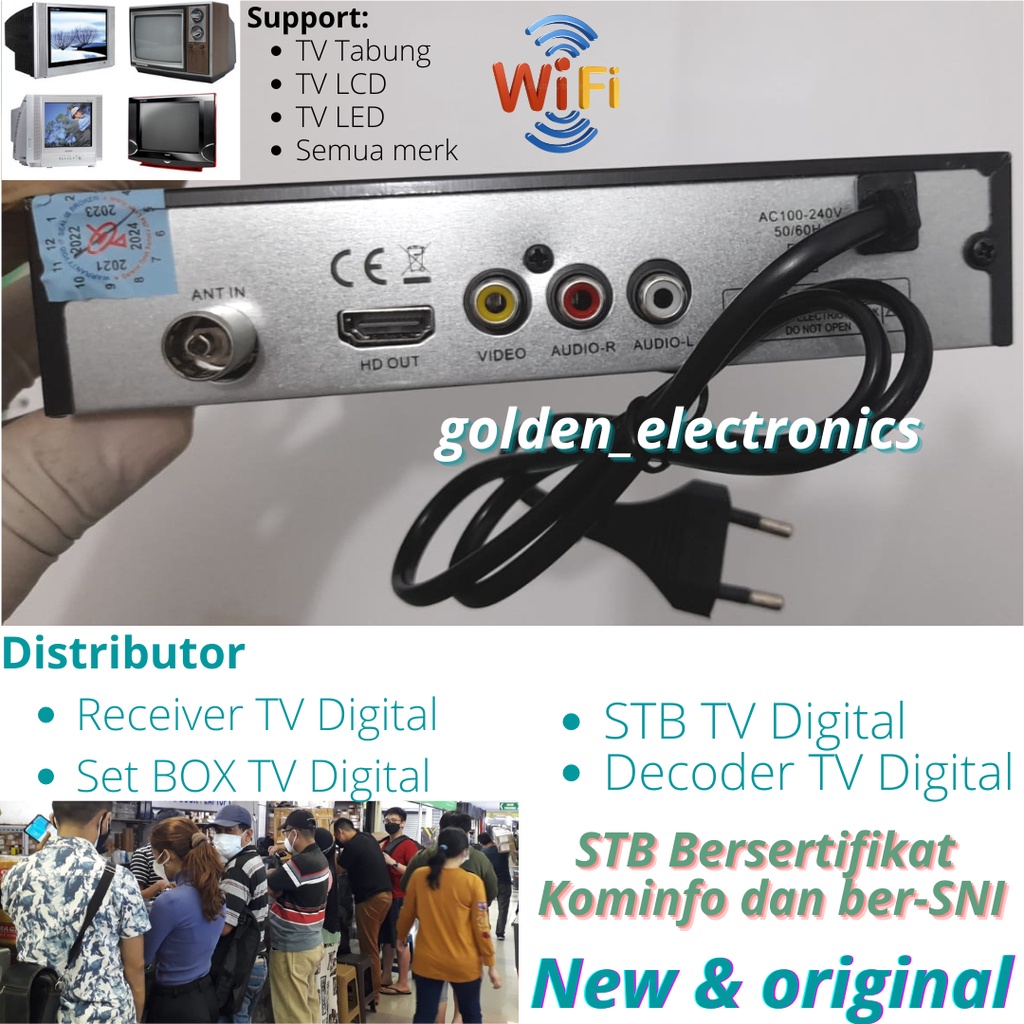 Jual SET BOX STB SUPER HD 168 TV TV DIGITAL ORIGINAL DAN REMOTE CONTROL ...