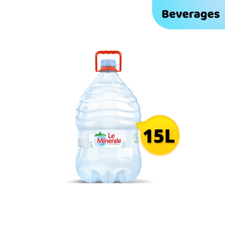 Jual LE MINERALE GALON 15 LITER | Shopee Indonesia