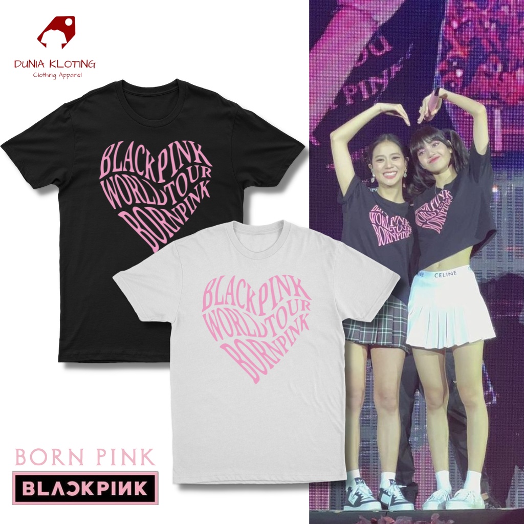 Jual Baju Kaos BLACKPINK Born Pink World Tour 2023 DEWASA ANAK BIG SIZE 30s | Shopee Indonesia